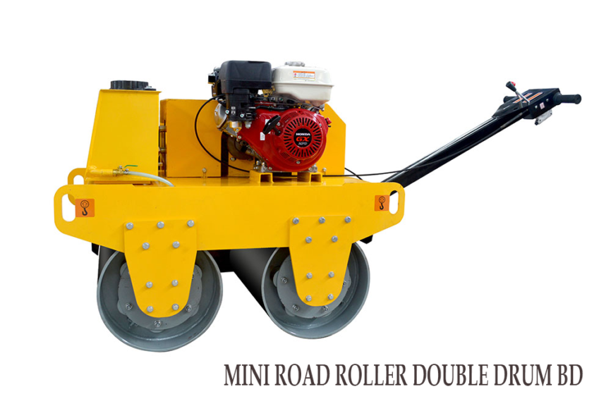 MINI ROAD ROLLER DOUBLE DRUM WALK BEHIND ROAD ROLLER BD - NSCBD & CO.LTD